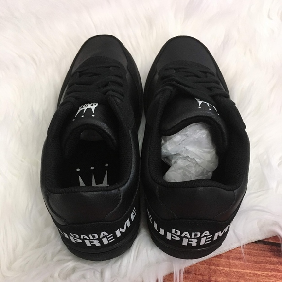 Dada Supreme | Shoes | Dada Supreme Black Low Top Fashion Sneakers ...
